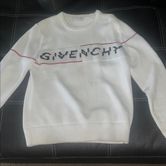 Givenchy | Sweaters | Givenchy White Mens Sweater | Poshmark
